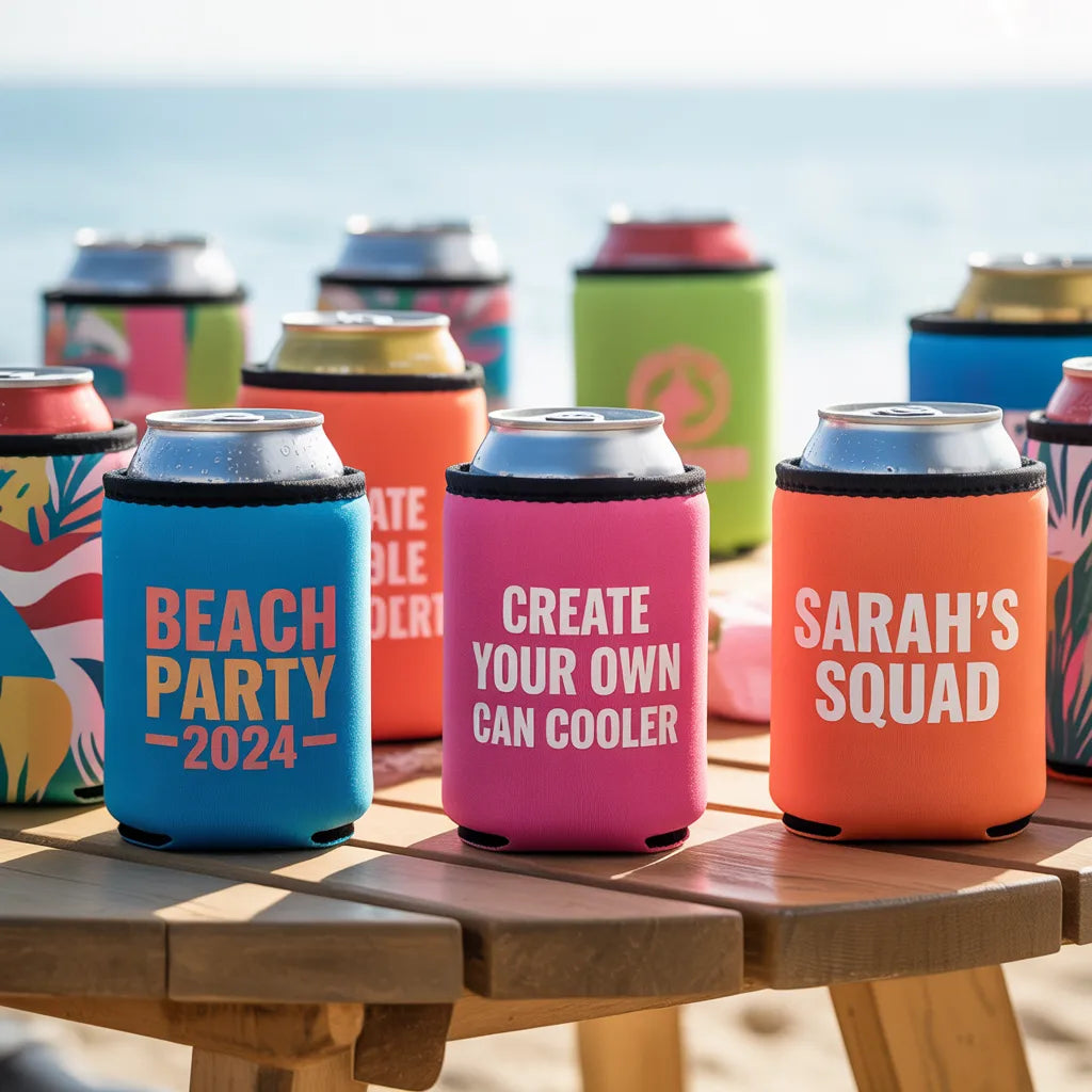 Personalized Custom Can Coolers | Create Your Designs